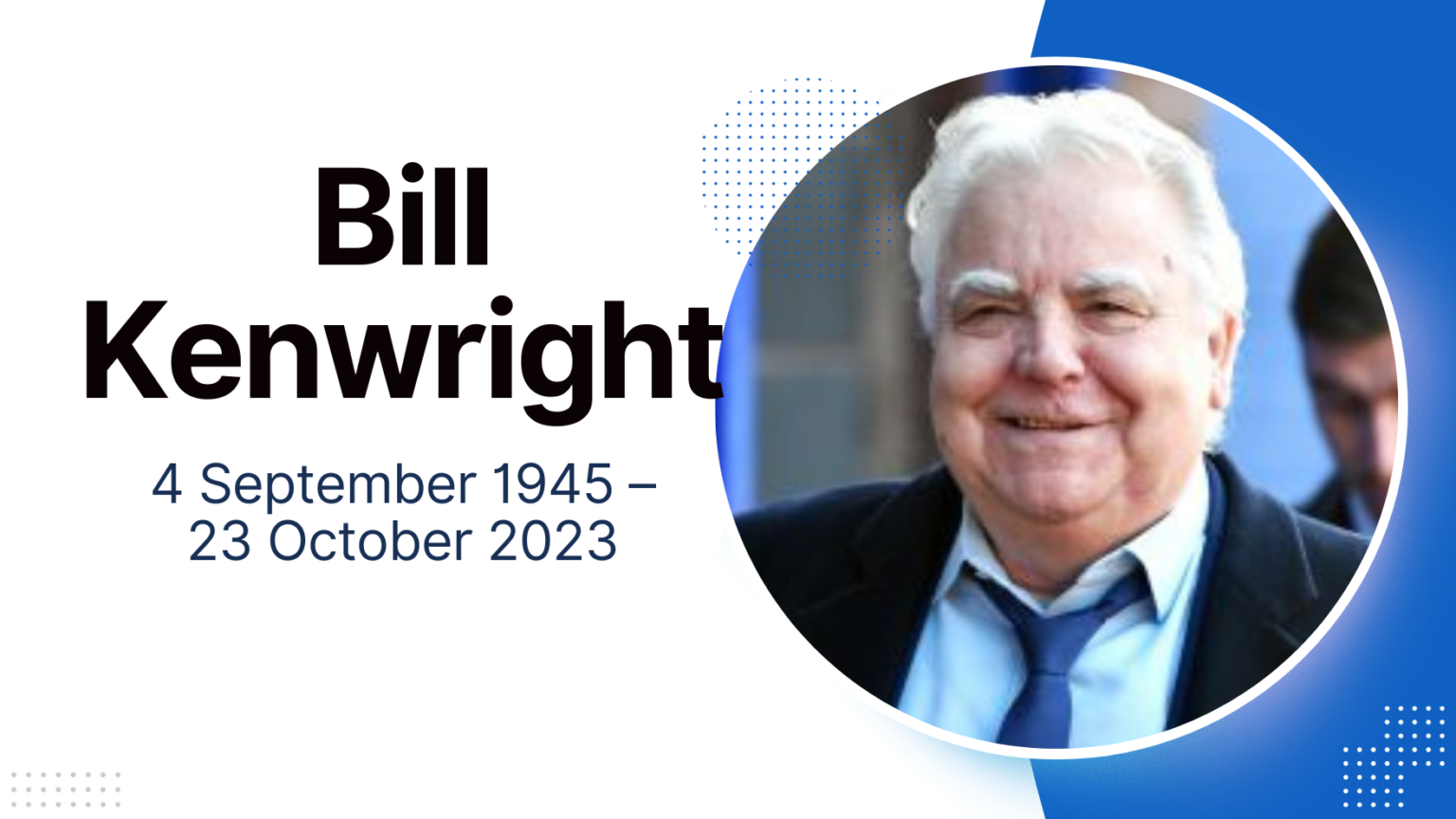 Bill Kenwright dies aged 78 after cancer battle - UK Diaries